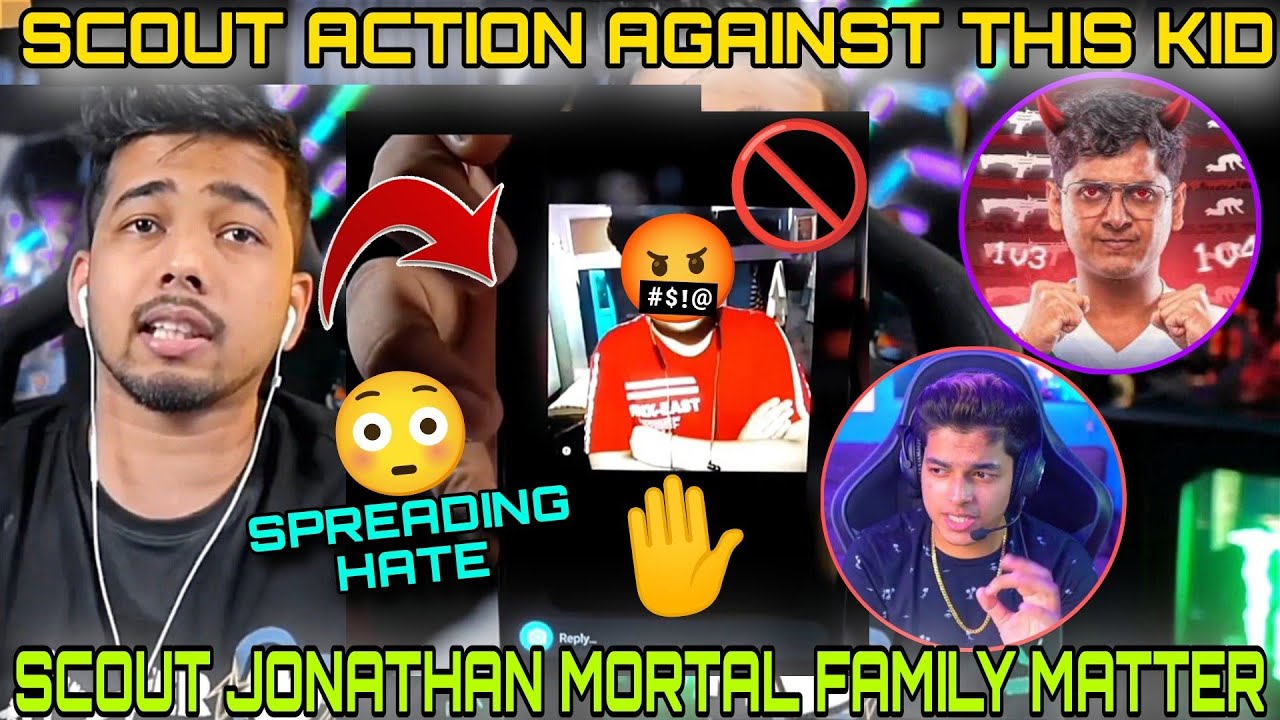 Scout serious action against this kid 😯 mortal scout family matter 🤯 ...