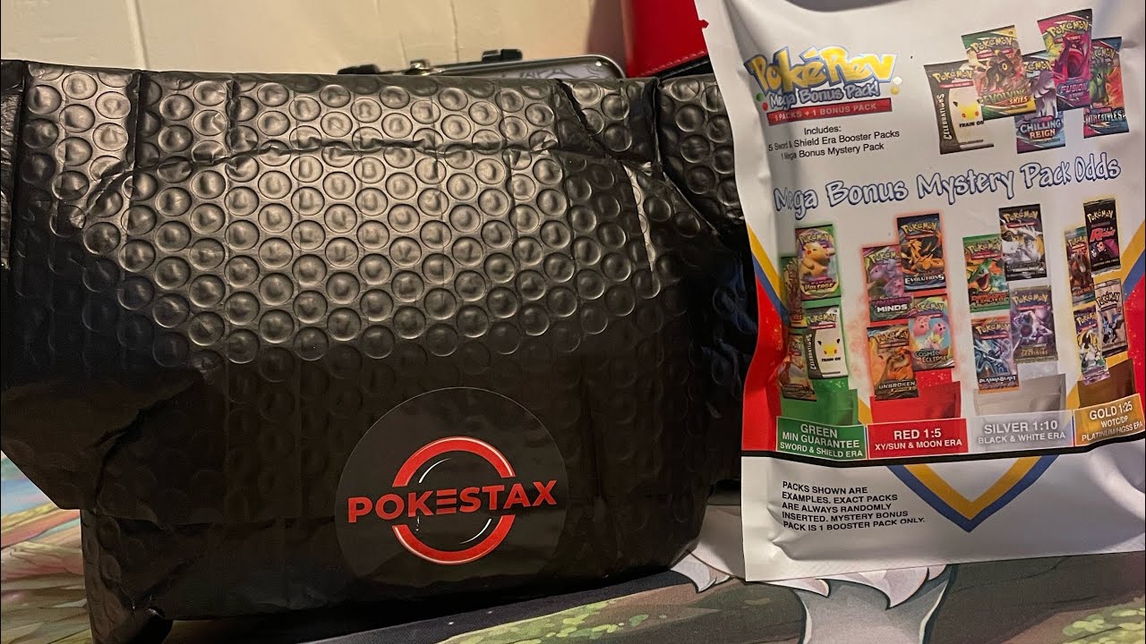 POKE REV MYSTERY PACKS/POKESTAX BOXES - YouTube