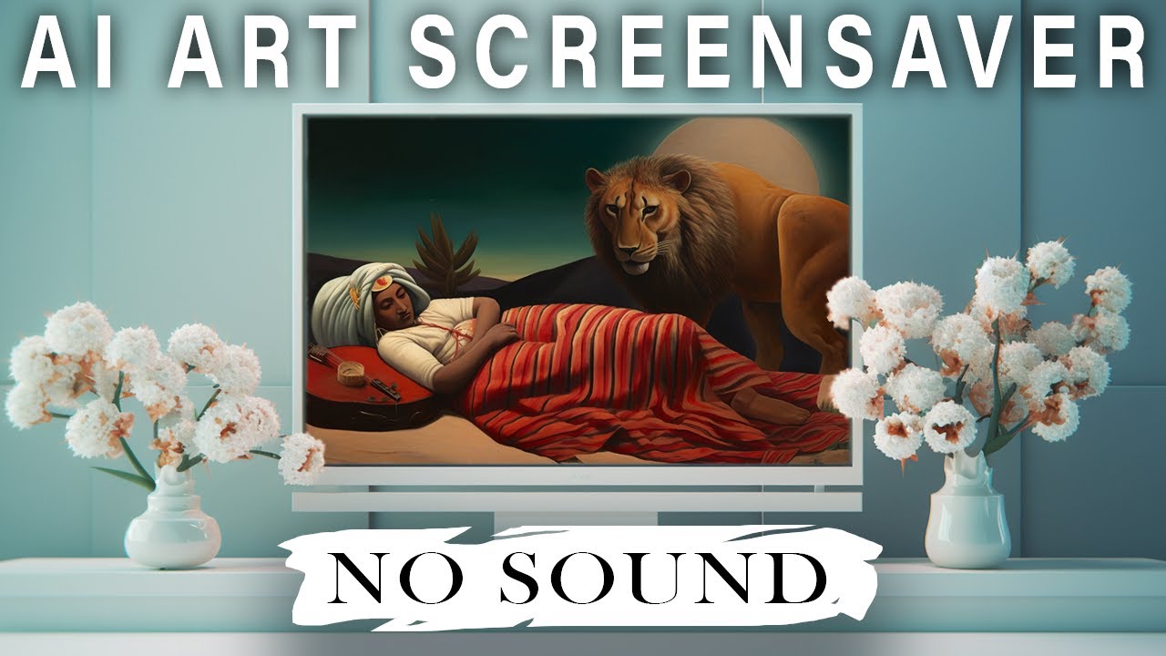 AI Art Screensaver for Your TV | 80 Famous Paintings Recreated with AI ...