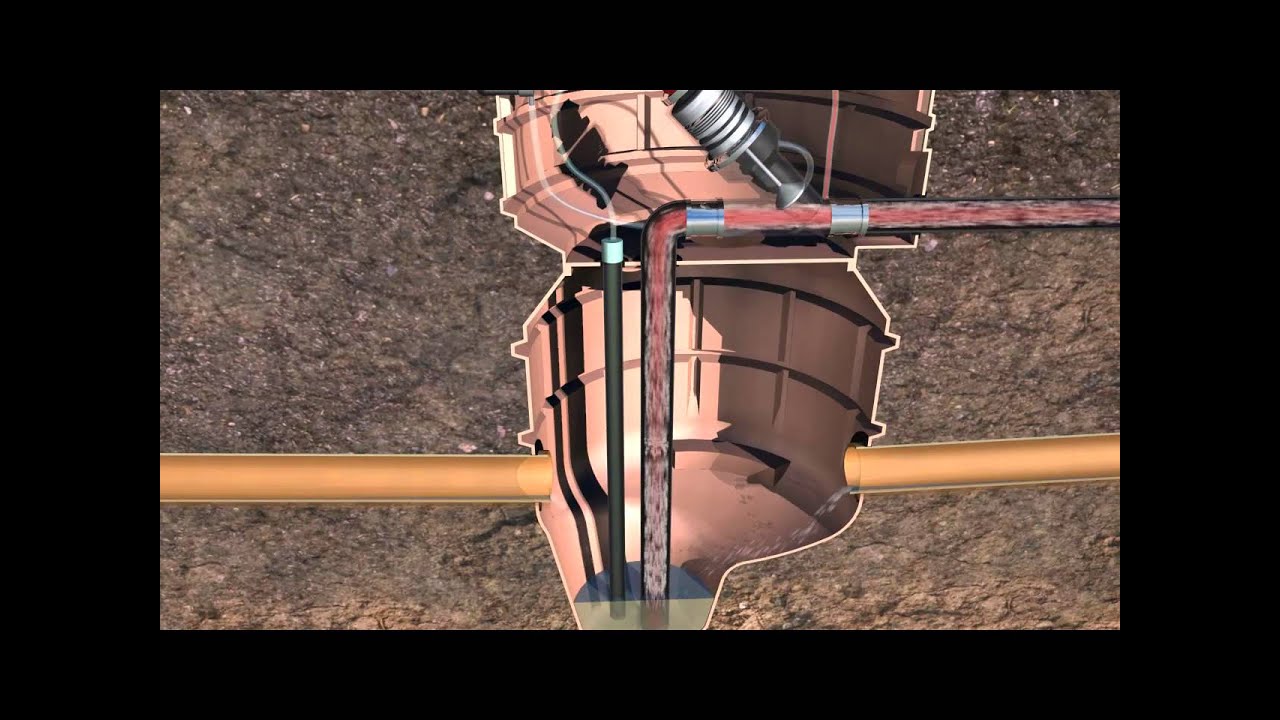 Camin colectare in sistem vacuumat - VALROM Industrie - YouTube