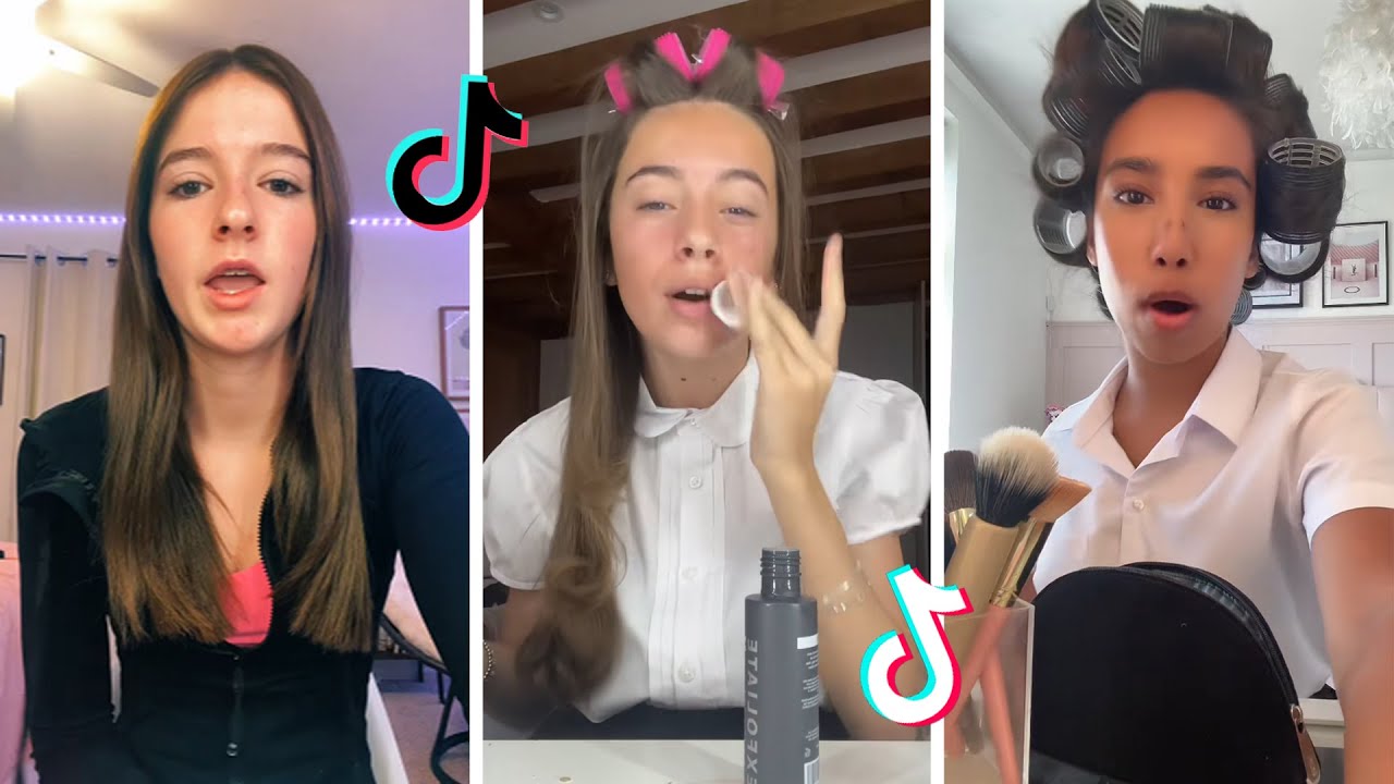 Makeup Tutorial Tiktok Compilation - GRWM ( Get Ready With Me ) ️ ...