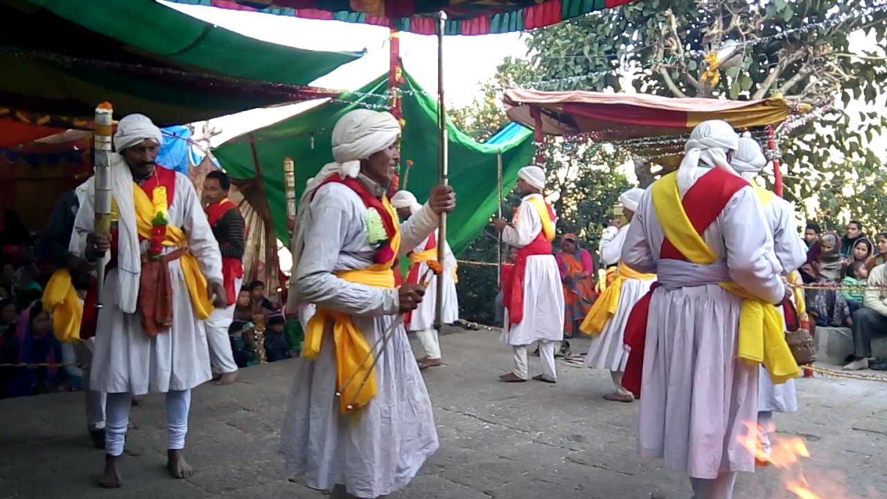 Pandava nitrya devonational dance of Uttrakhand - YouTube