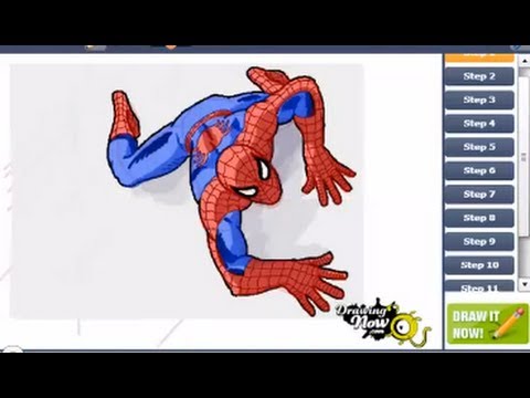 How to Draw Spider Man from Spider Man - YouTube