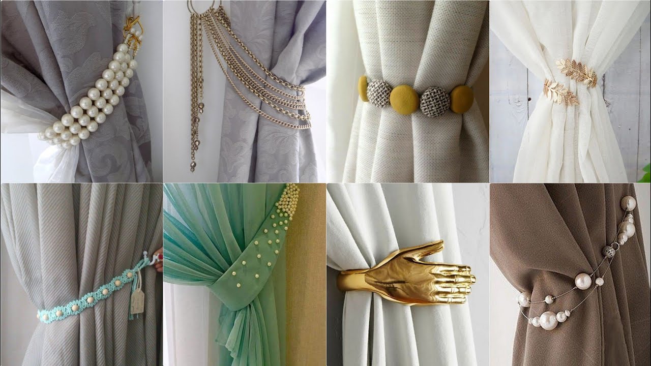 most likely and stylish curtains holders ideas//different types of ...