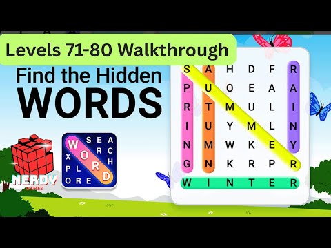 Word Search Explorer Walkthrough | Levels 71-80 - YouTube