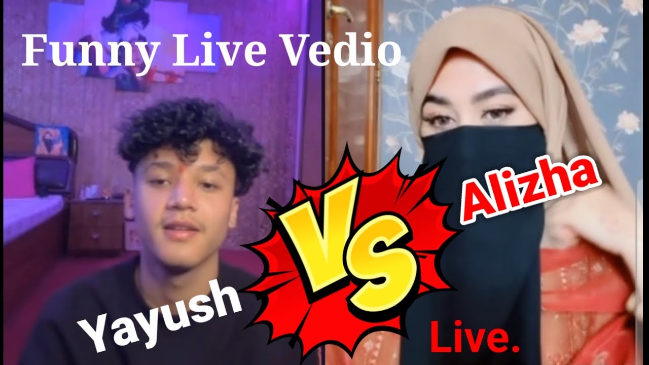 AYUSH & ALIZA FUNNY TIKTOK LIVE VIDEO // Best Couple Live on Tiktok - YouTube