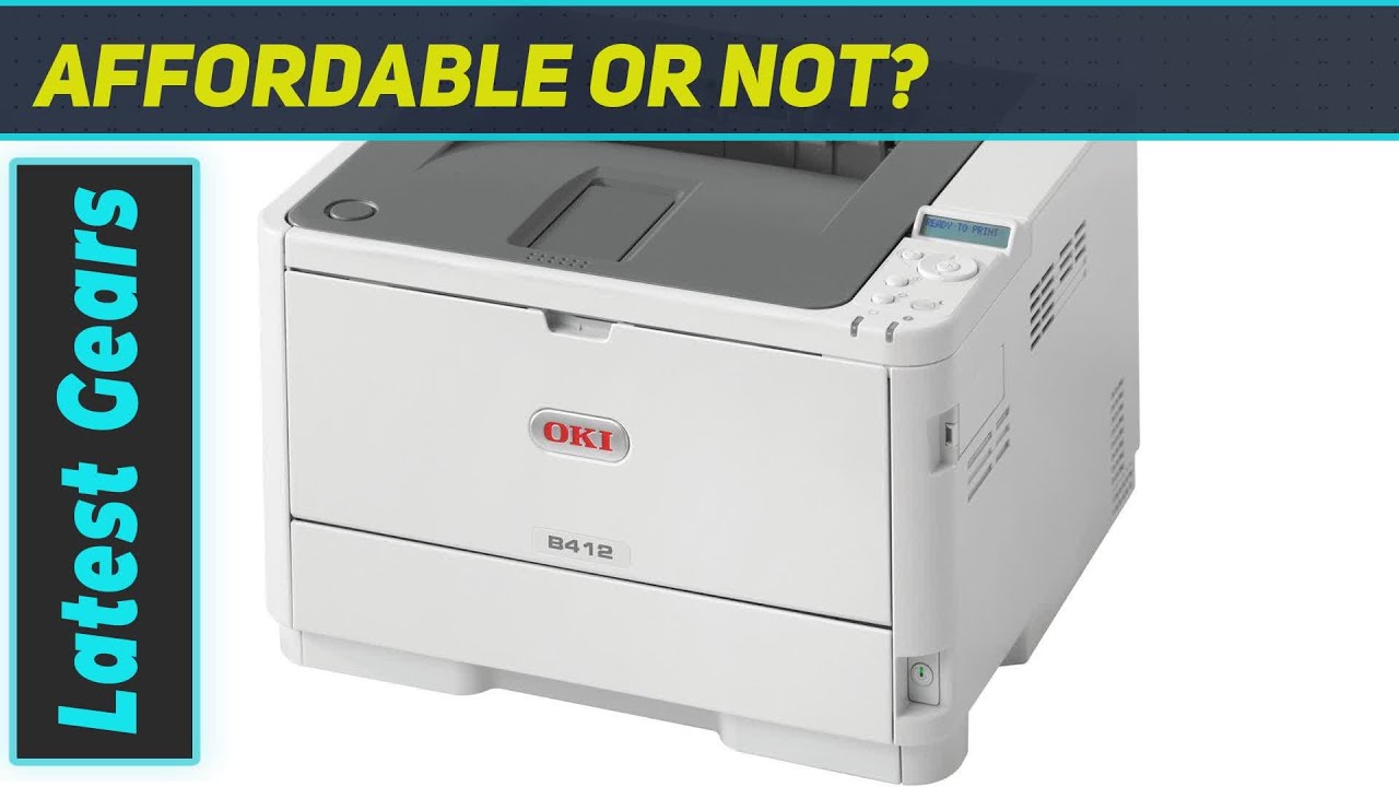 OKI B412dn: Fastest Monochrome Printer for Small Business? - YouTube