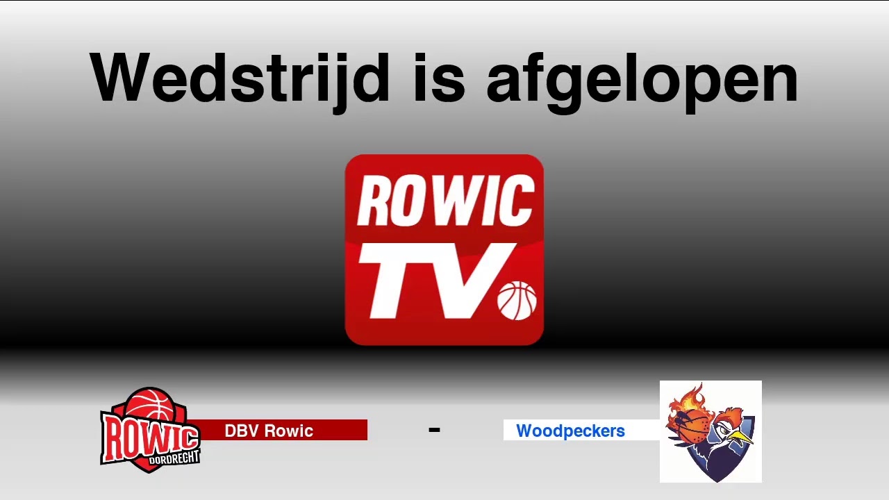 Rowic MU18-2 vs Woodpeckers U18-1 - YouTube