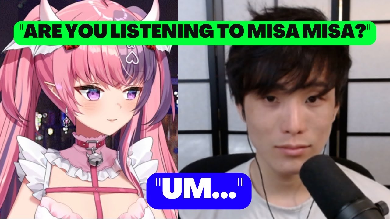 Sykkuno admits that he hasn't been listening to MISA MISA! (Corpse's new song) - YouTube