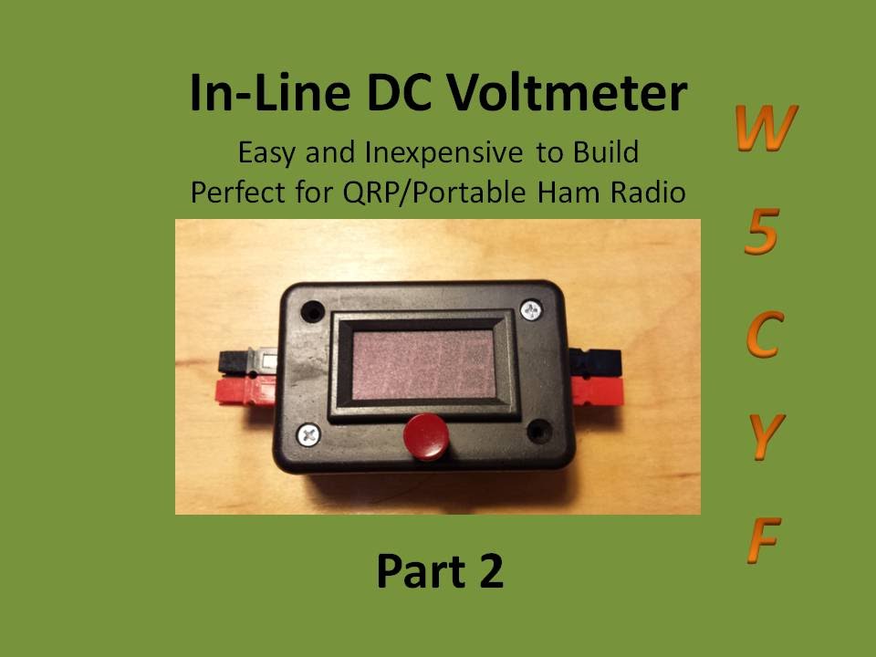 Voltmeter-Easy & Inexpensive to Build-Part 2 - YouTube