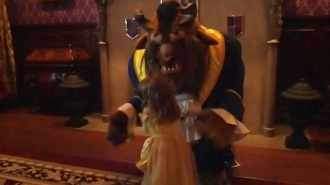 Be Our Guest Restaurant , Our little Bell dances with The Beast, very ...