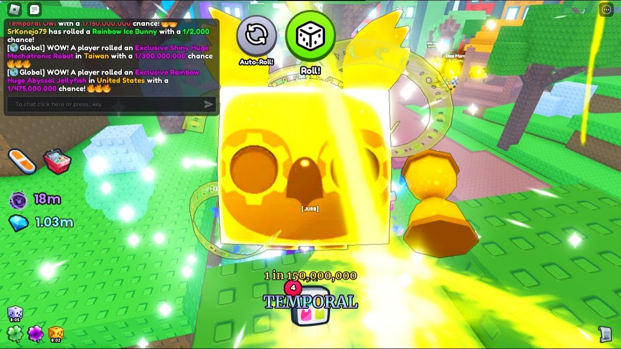 Hatching A Golden Huge Temporal Owl In Pet Simulator 99 - YouTube