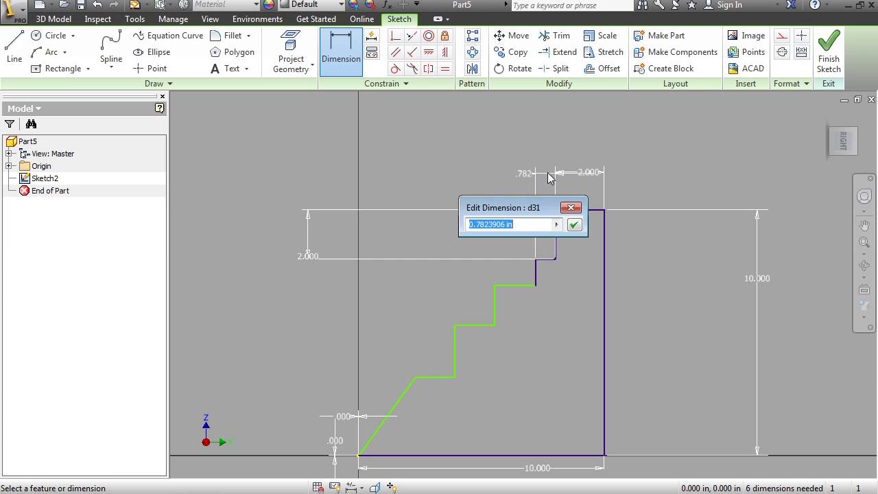 11 2 Drawing Your Stairs 3D MCAD - YouTube