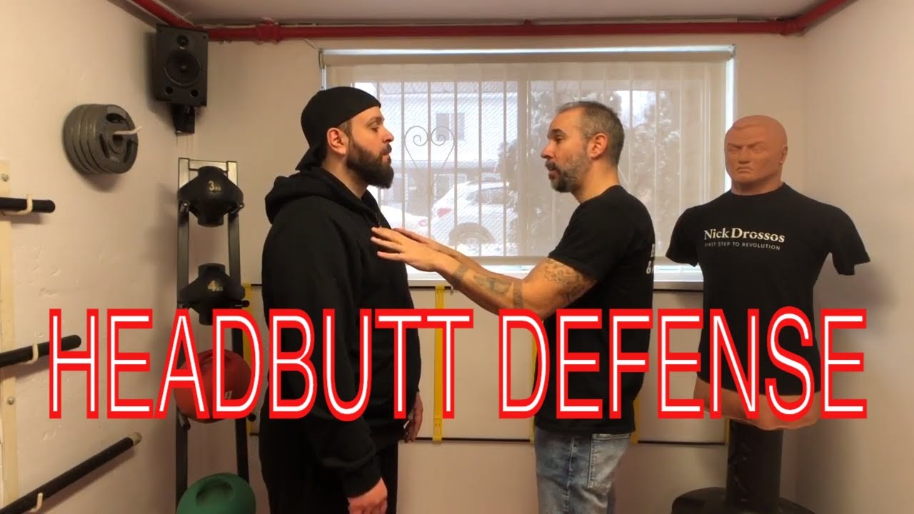 How to DEFEND from a HEADBUTT in a STREET FIGHT - YouTube