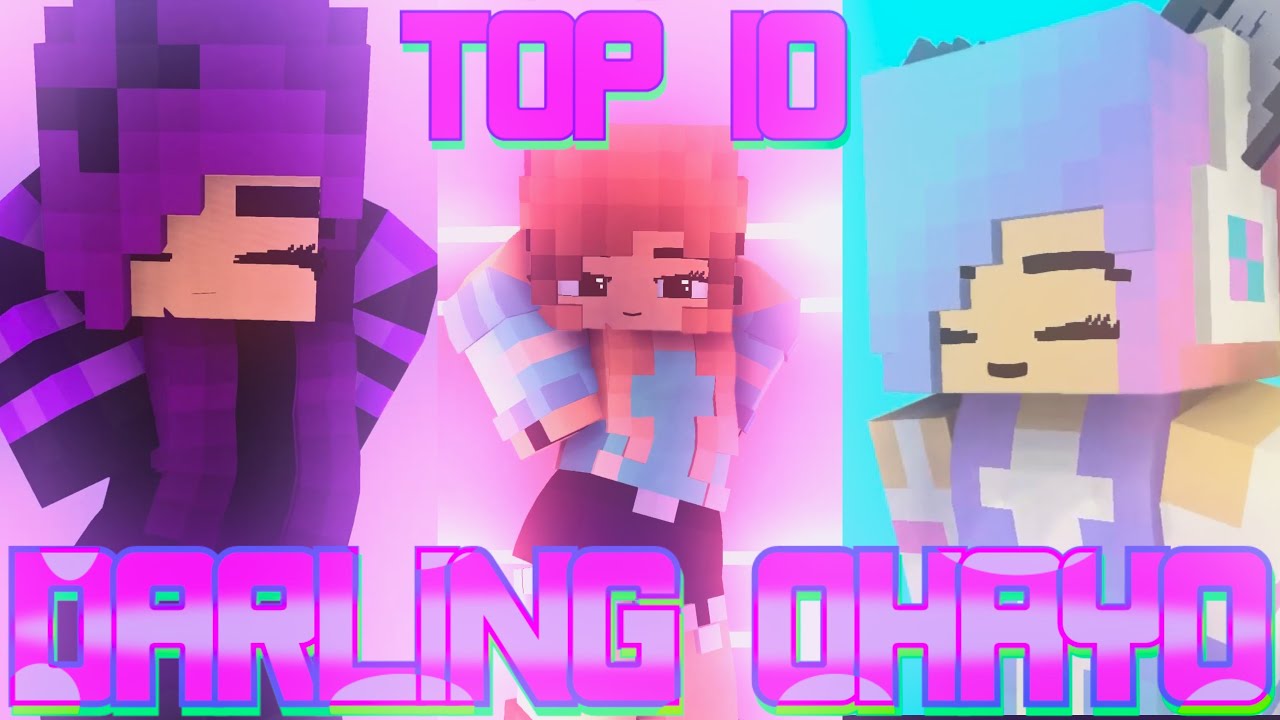 TOP 10 DARLING OHAYO DANCE MEMES | MINECRAFT ANIMATIONS - YouTube