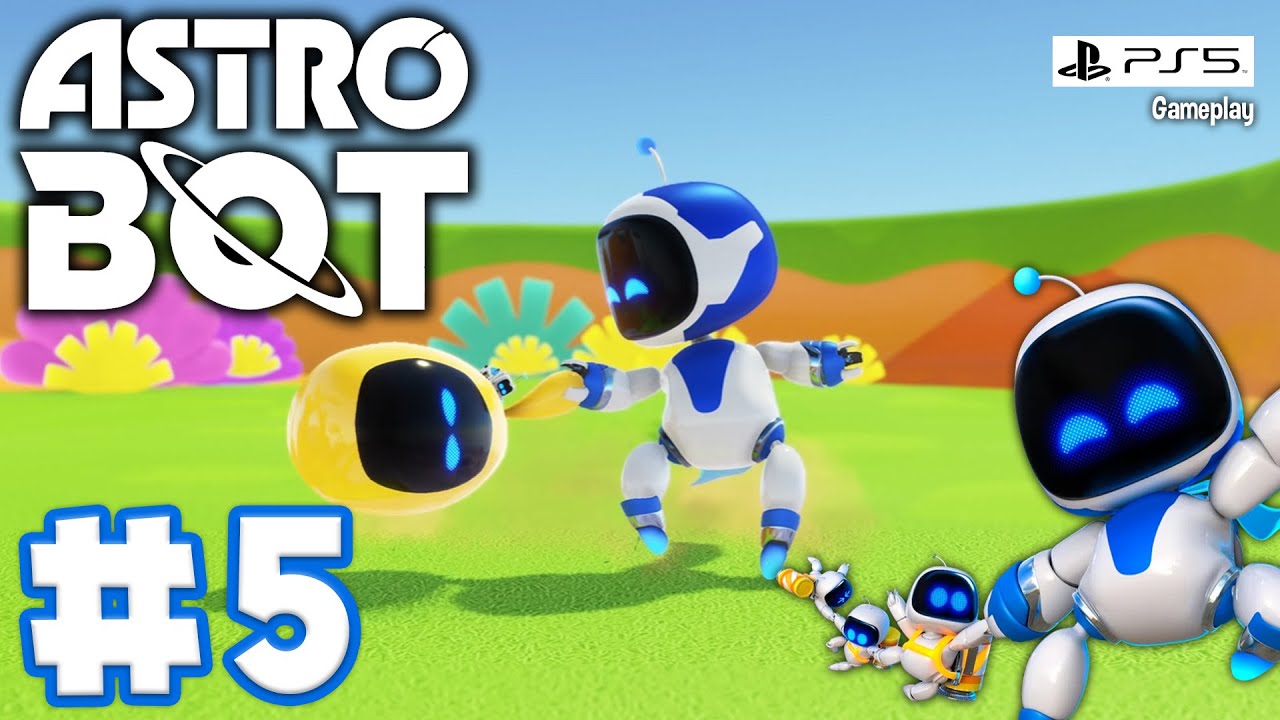 Astro Bot - Gameplay 100% Walkthrough No Commentary - Part 5 (PS5 ...