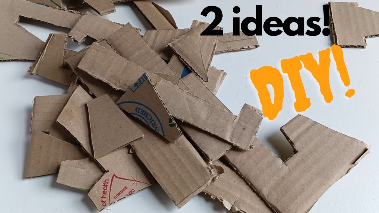 Cardboard waste♻️ reuse ideas | use of empty boxes | best reuse ideas ...