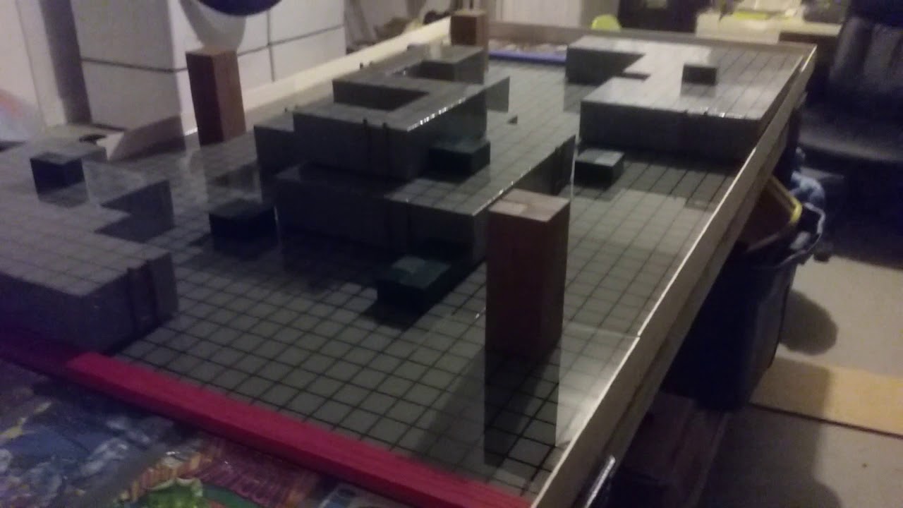 3d heroclix board - YouTube