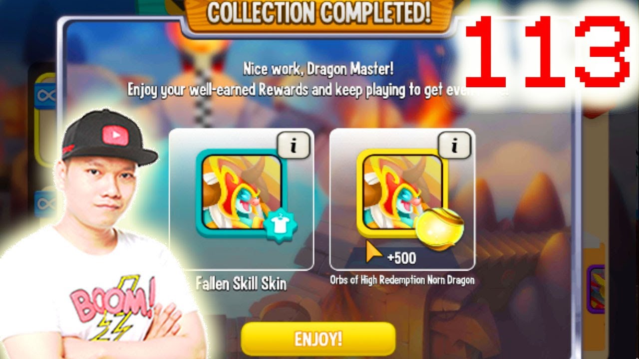 HNT LEVEL 1 LEVEL 200 NHẬN SKIN KÈM 500 ORB HIGH REDEMPTION NORN DRAGON ...