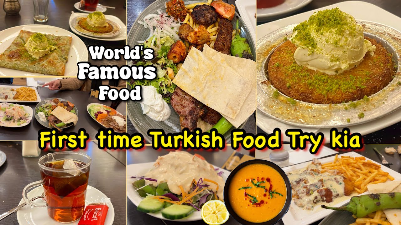 First Time Turkish food Try kar rahe hun 🥗 | World's Viral Famous ...