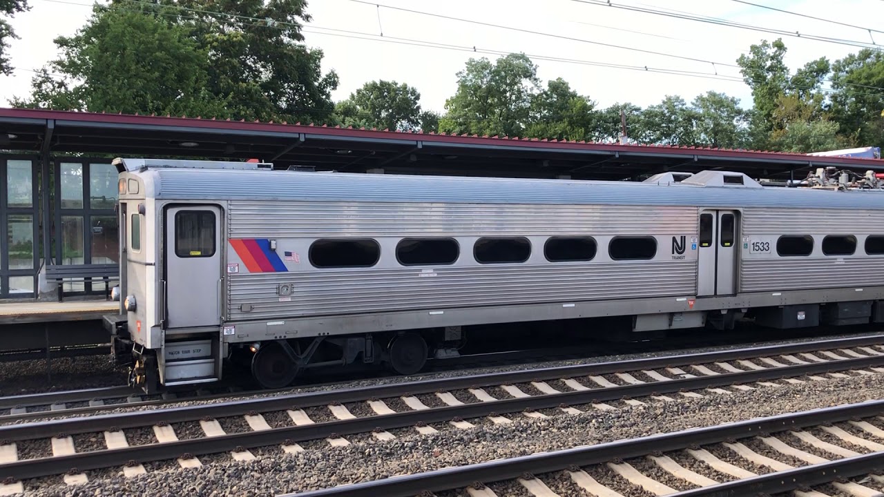 New Jersey Transit NEC 10 Car Set of Arrow III's Bound for Trenton ...