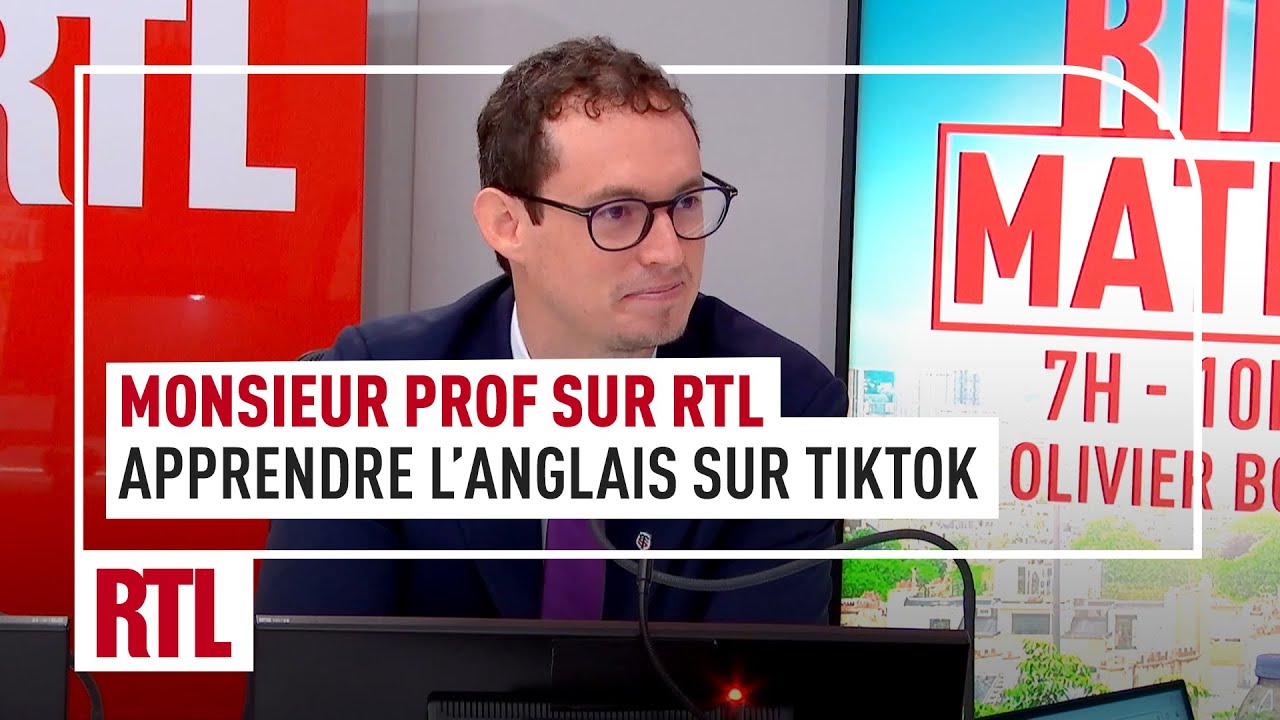 Monsieur Prof : Apprendre l’anglais sur TikTok - YouTube