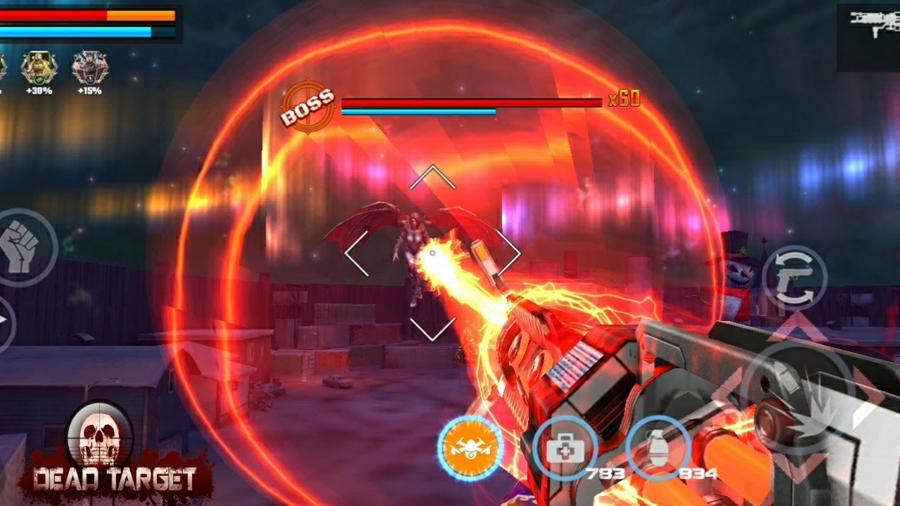 DEAD TARGET | Fight vs Boss | Aurora Map | Android Gameplay - YouTube