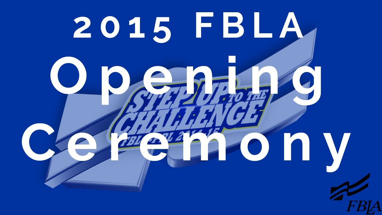 2015 FBLA NLC - Opening Ceremony - YouTube
