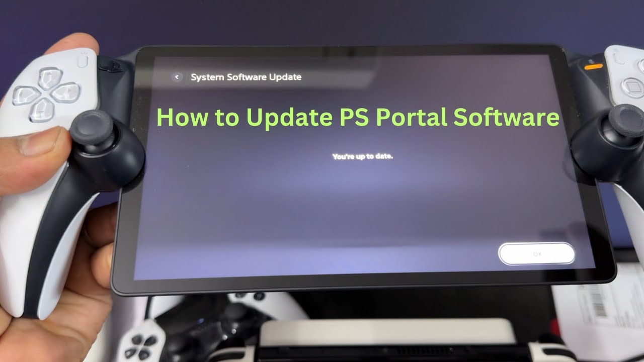 How to Update PS Portal Software? - YouTube