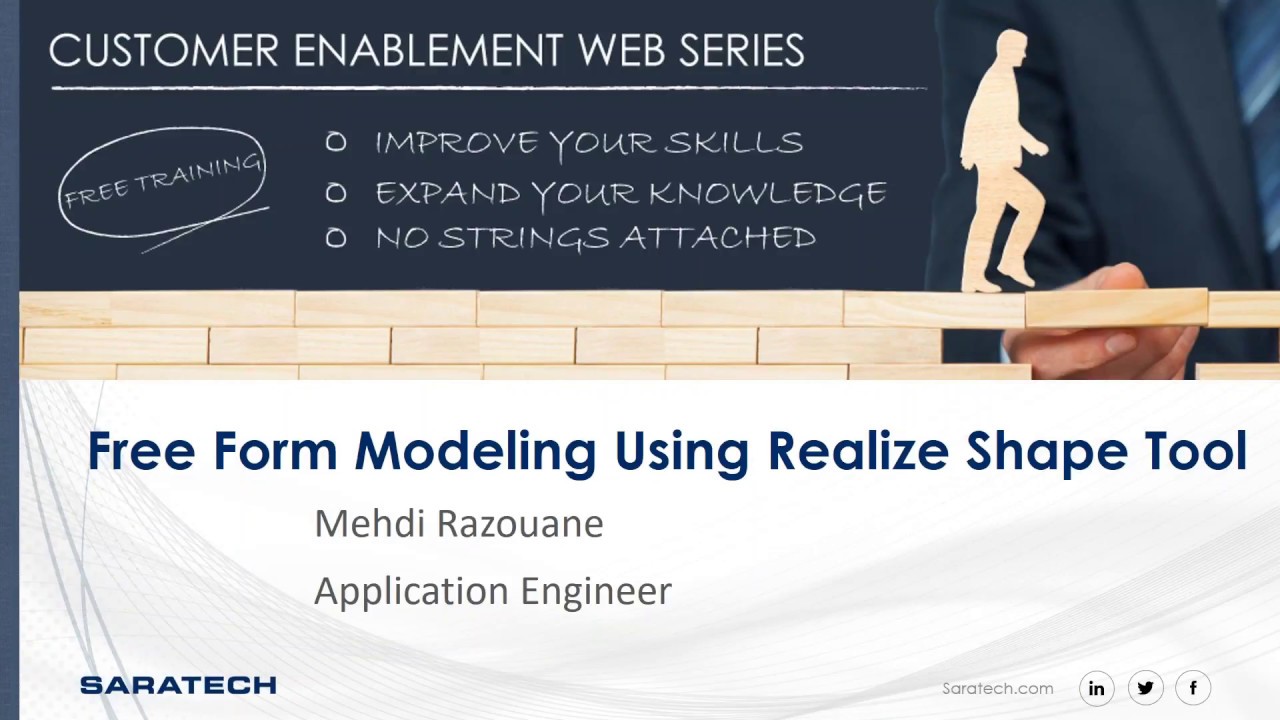 CES: NX CAD Free Form Modeling using the Realize Shape Tool - YouTube