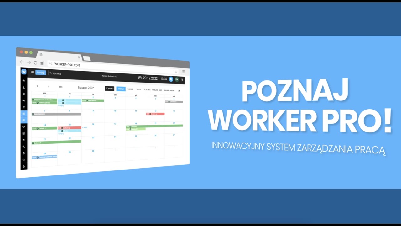 worker-PRO - Prezentacja Systemu - YouTube