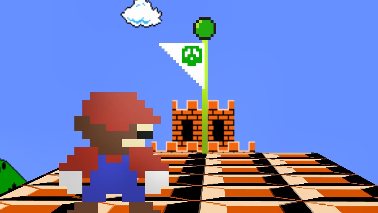 Mario's Flagpole Calamity - YouTube