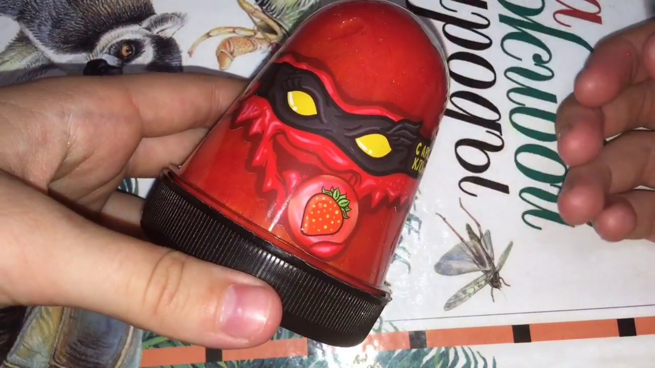 Обзор на ninja slime со фукусом клубники ️ - YouTube