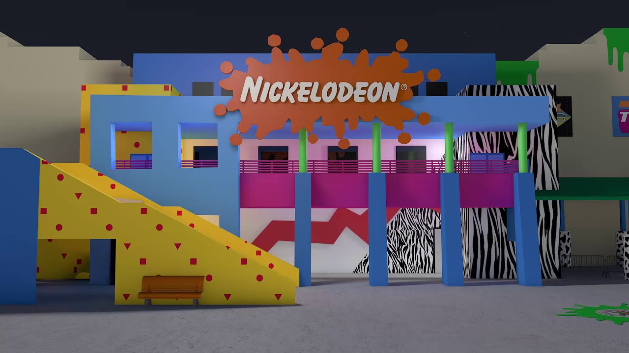 Nickelodeon/Intro NIGHT [C4D] 2018 - YouTube