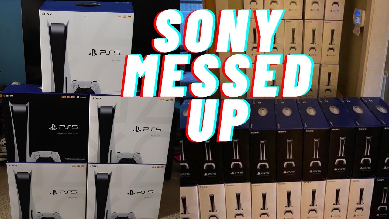 SONY IS NOW SELLING PS5 CONSOLES TO SCALPERS? LOADS OF PLAYSTATION 5 ...