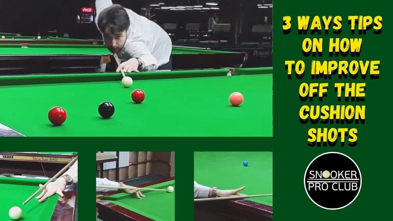 Snooker coaching for beginners - 3 ways/tips on how to improve off the ...