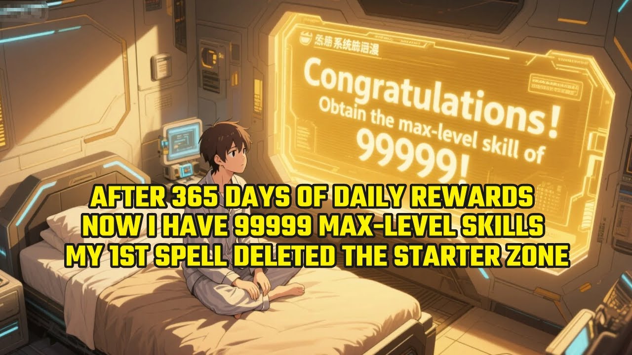 After 365Days of Daily Rewards, I Have 99999 Max-Level Skills,My 1st ...