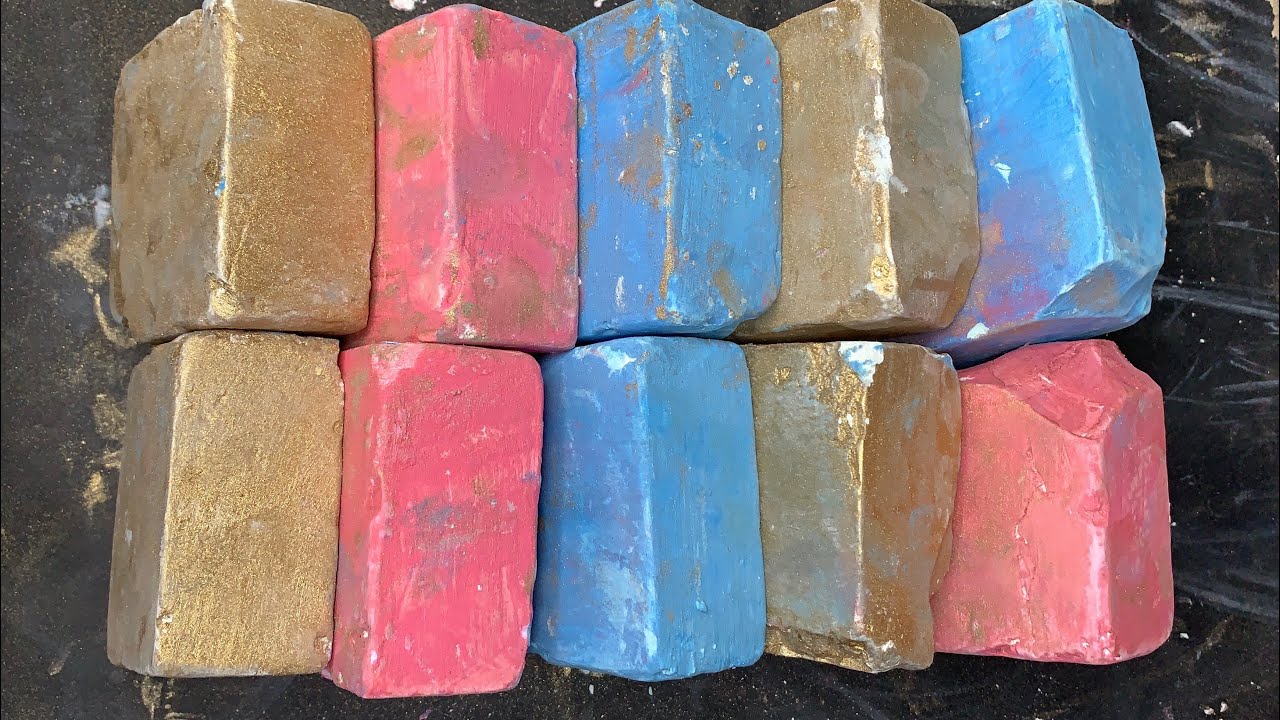 10 Block Gym Chalk Crumble | Gholibn Gym Chalk - YouTube