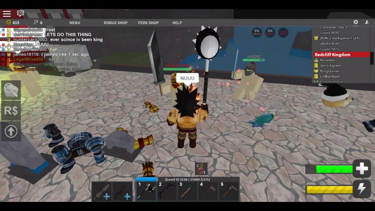 roblox medival warfare reforged review on topaz!! - YouTube