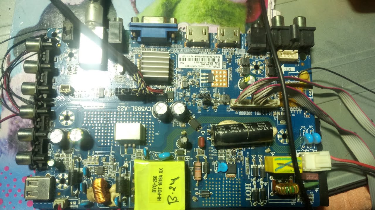 Led TV card repair !! Card all part volt !! CoMbo card !! Led repair ...