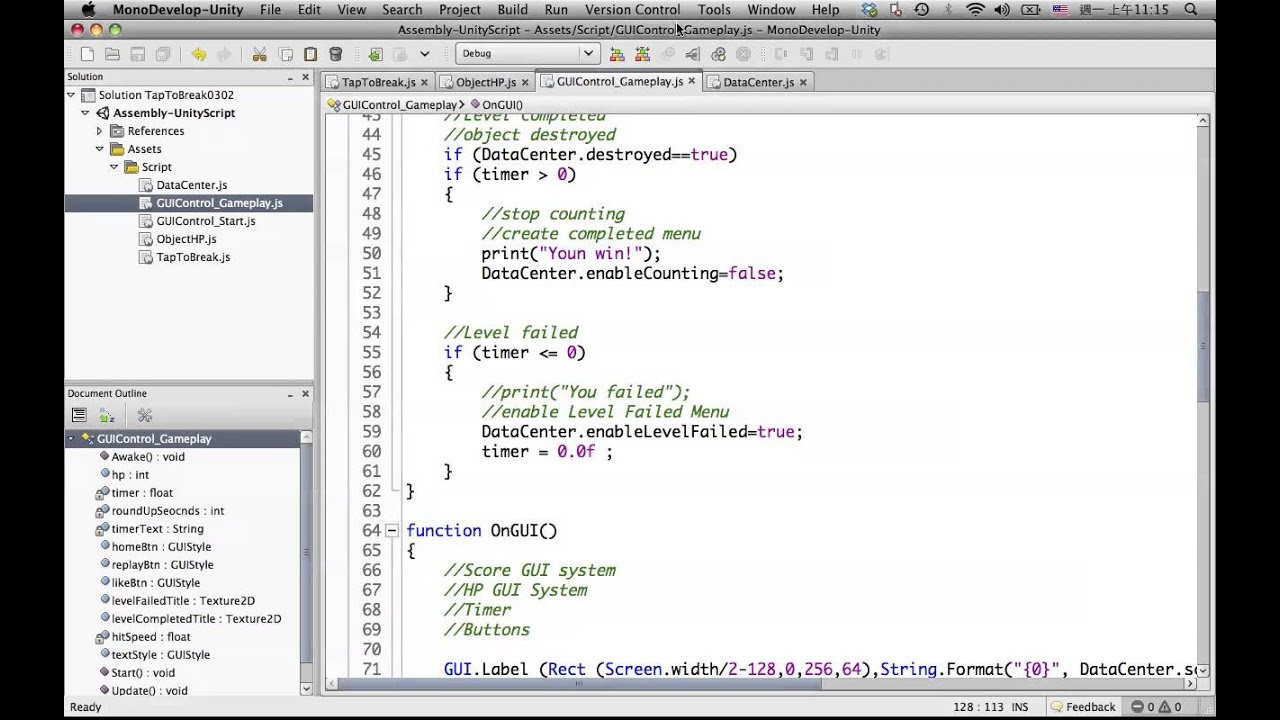 Tap To Break Unity Game Tutorial 14 of 16 - Level Completed Menu - Part ...