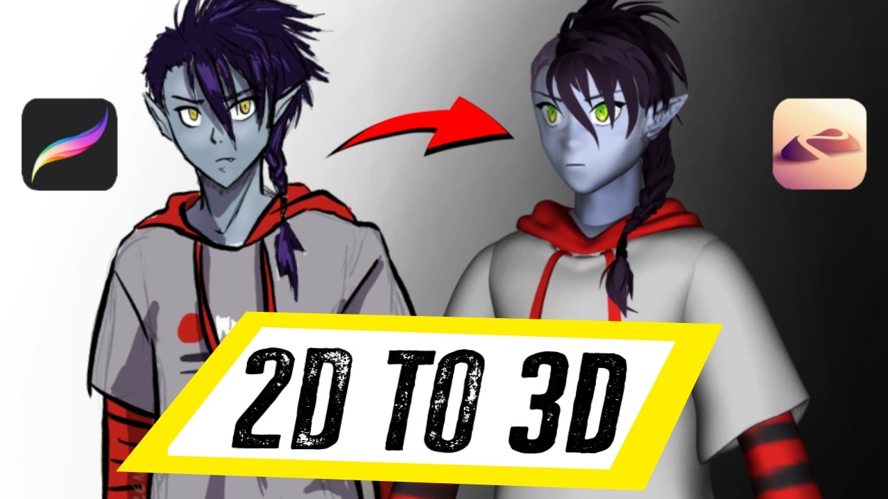 Designing an OC in 3D with Nomad Sculpt! - YouTube