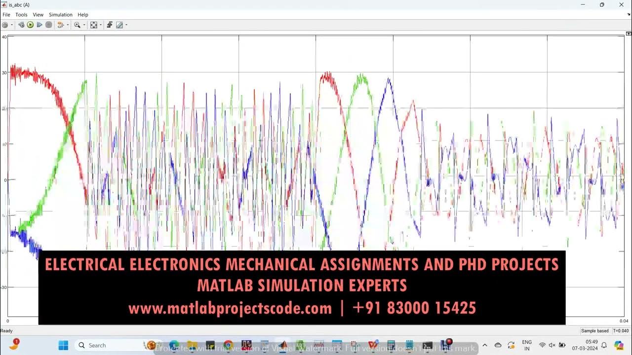 PMSM MPC CONTROLLER MATLAB SIMULINK SIMULATION - YouTube