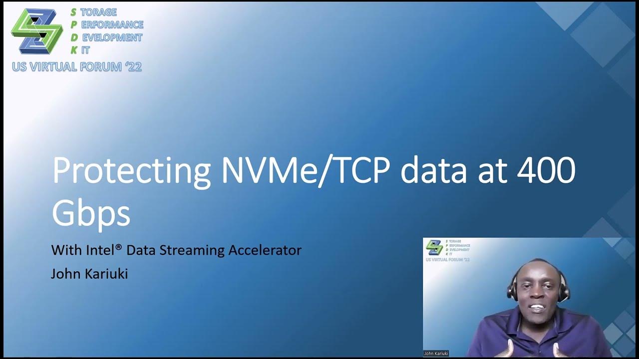 Protecting NVMe/TCP Data PDU at 400 Gbps with Intel® Data Streaming ...