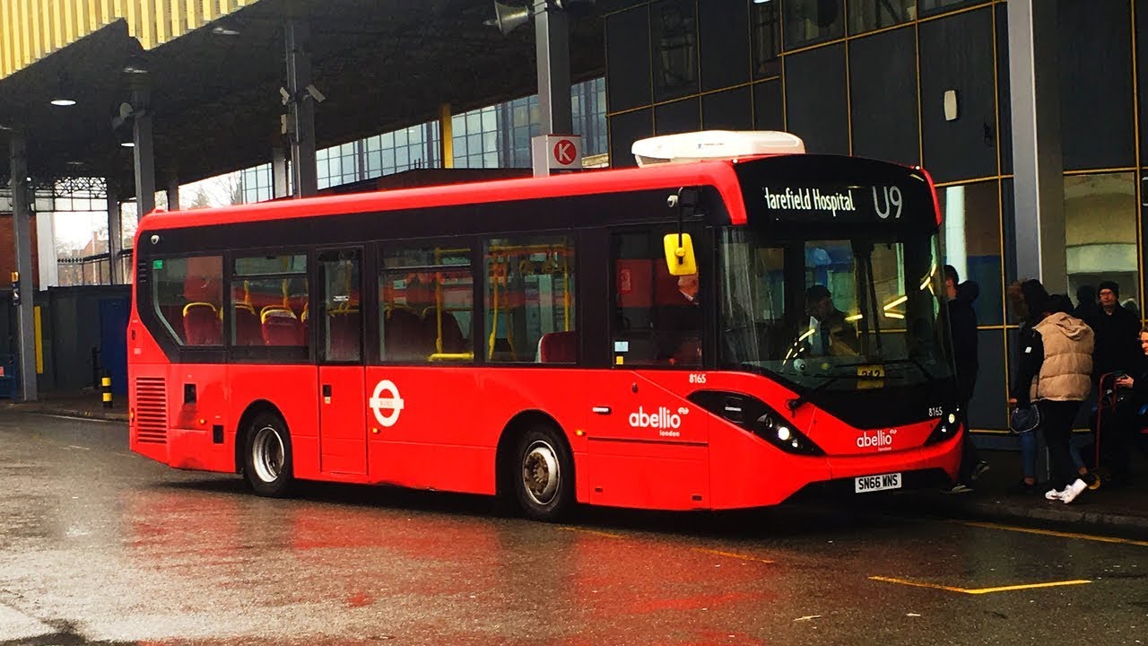 U9 Bus Route (8165 SN66WNS) Mini ADL Enviro 200 MMC Abellio London ...