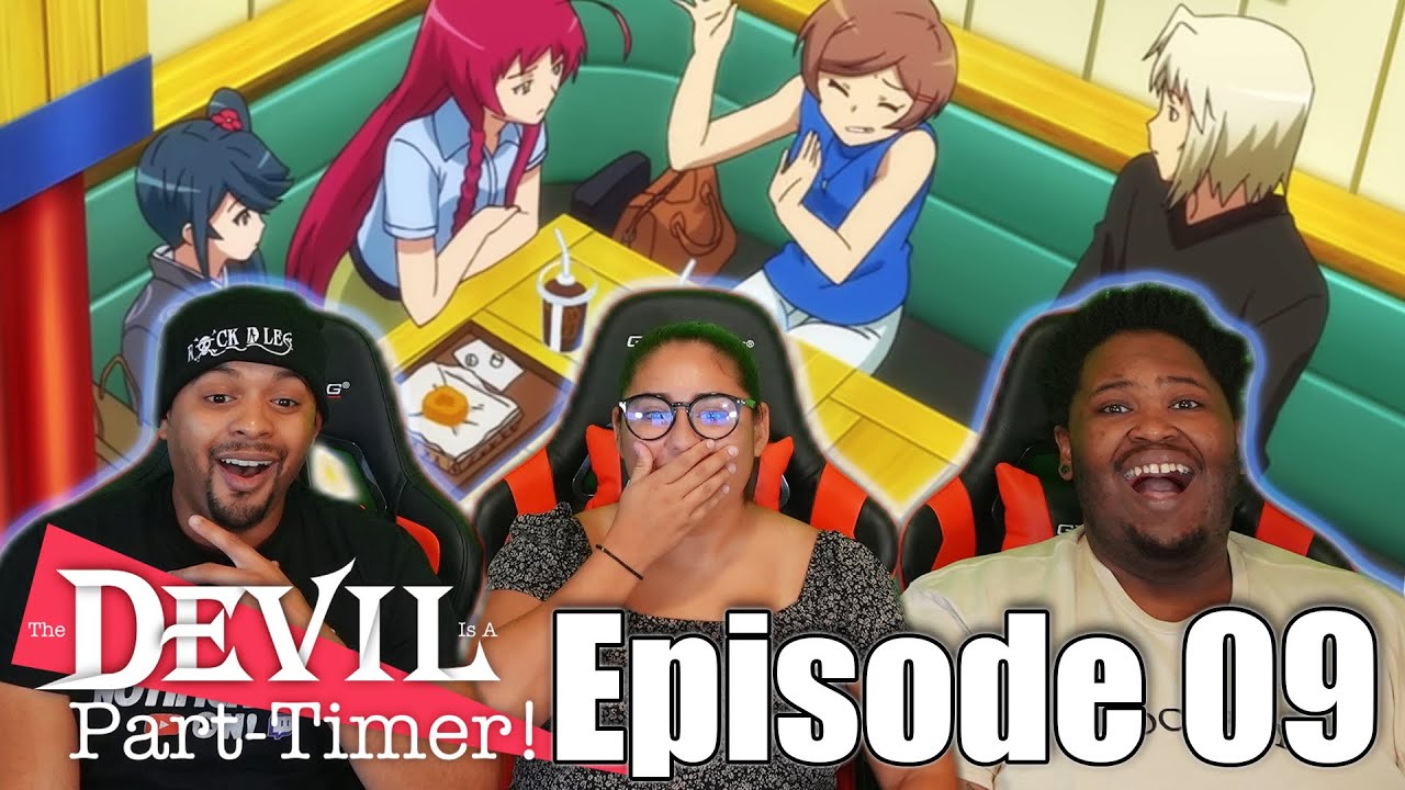 The Devil Is Part-Timer Episode 9 Reaction - YouTube