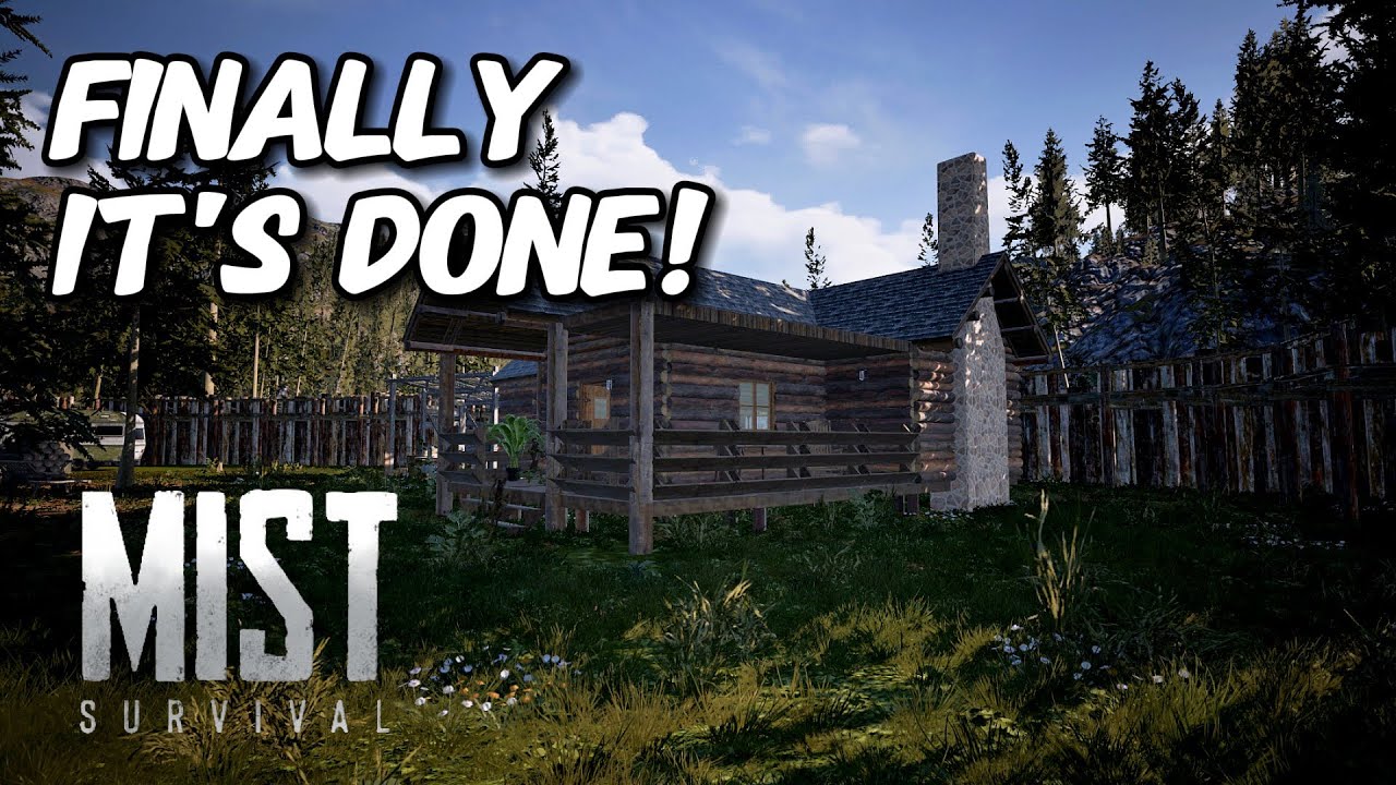 Completing Our Cabin - Mist Survival - S4E13 - YouTube