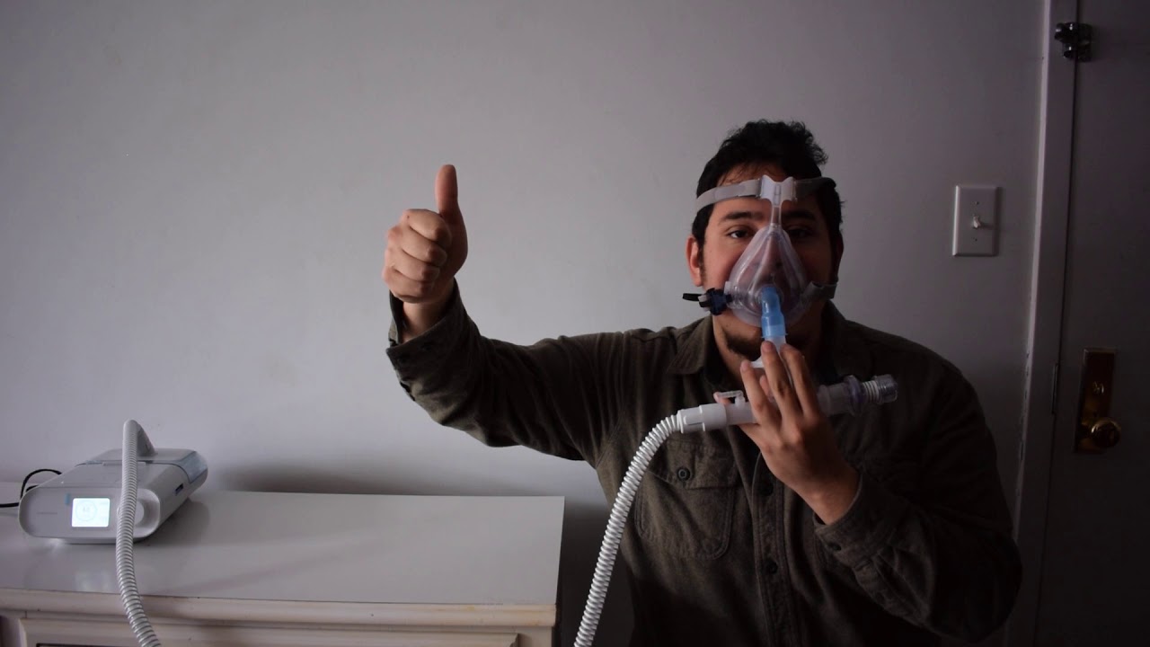 BiPAP Breathing Test - YouTube