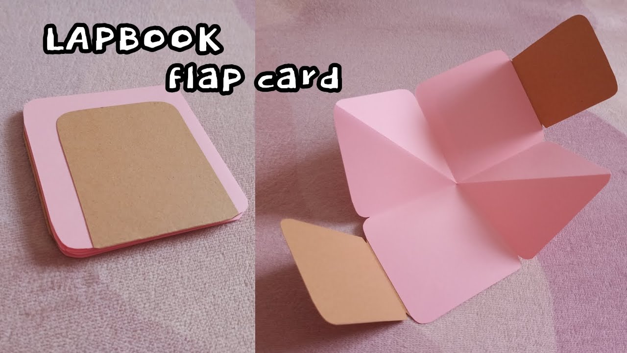 Lapbook Flap Card - YouTube