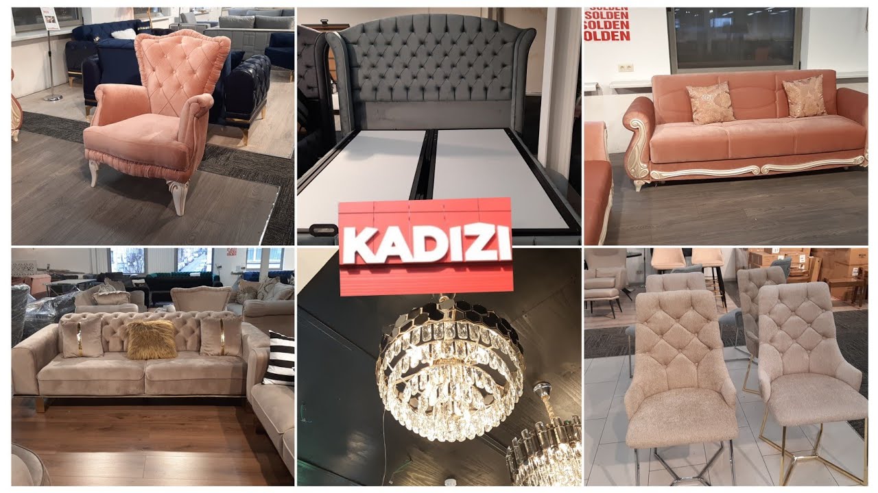 KADIZI BRUXELLES /NEW DÉCORATION INTÉRIEURE CANAPE CHAISES..... - YouTube